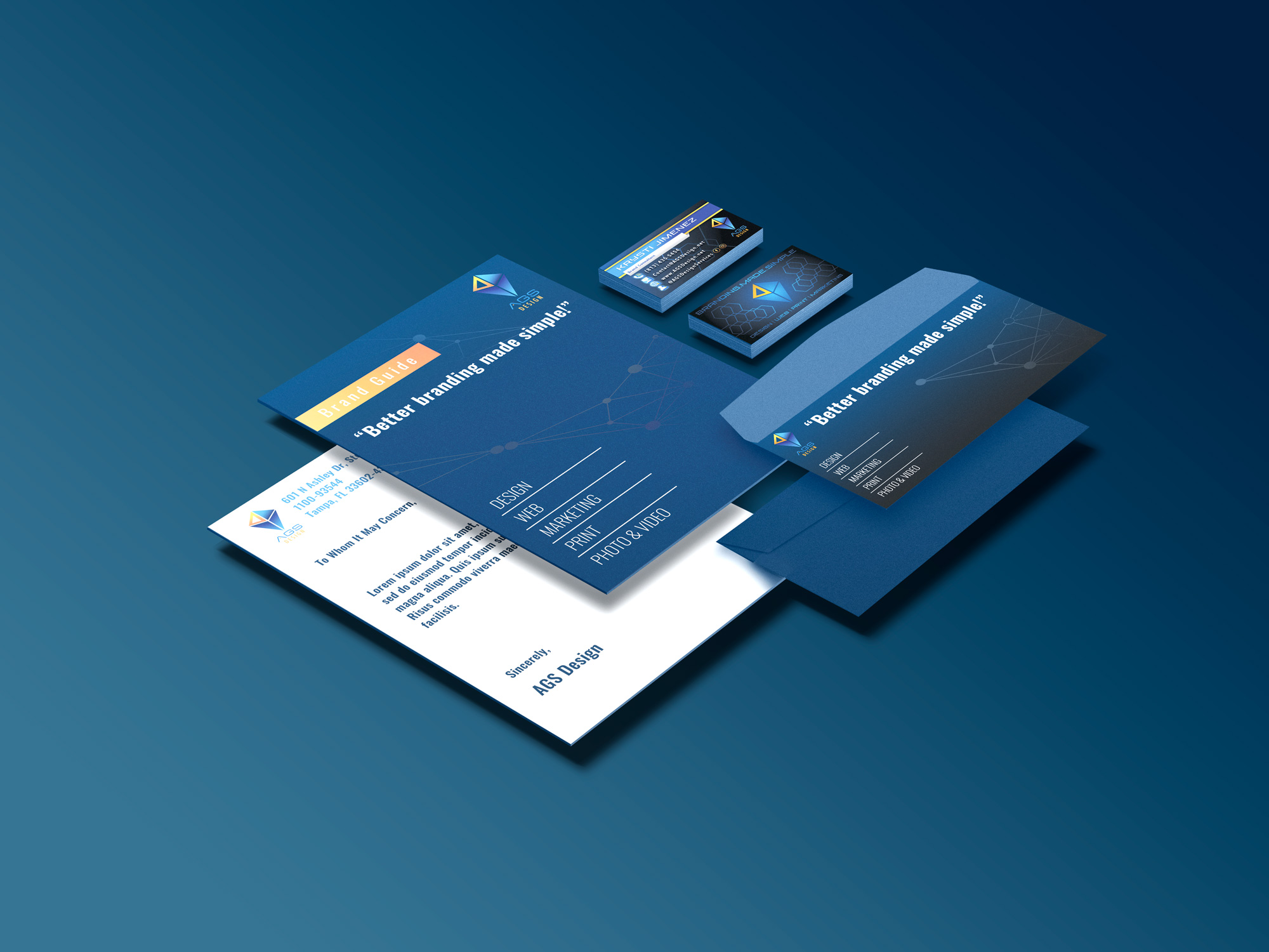 AGS Design Branding | salcedodesigns.com